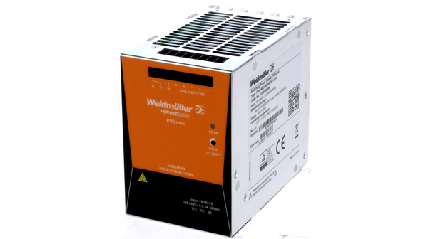 1469520000 | Weidmüller DIN Rail Power Supply, 93%, 24V, 40A, 960W ...