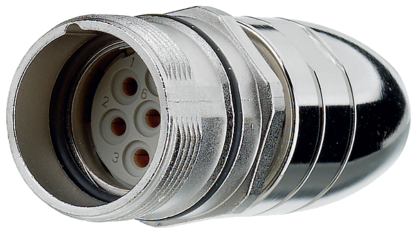 99 4650 00 06 | Binder Circular Connector, M23, Socket, Straight, Poles ...