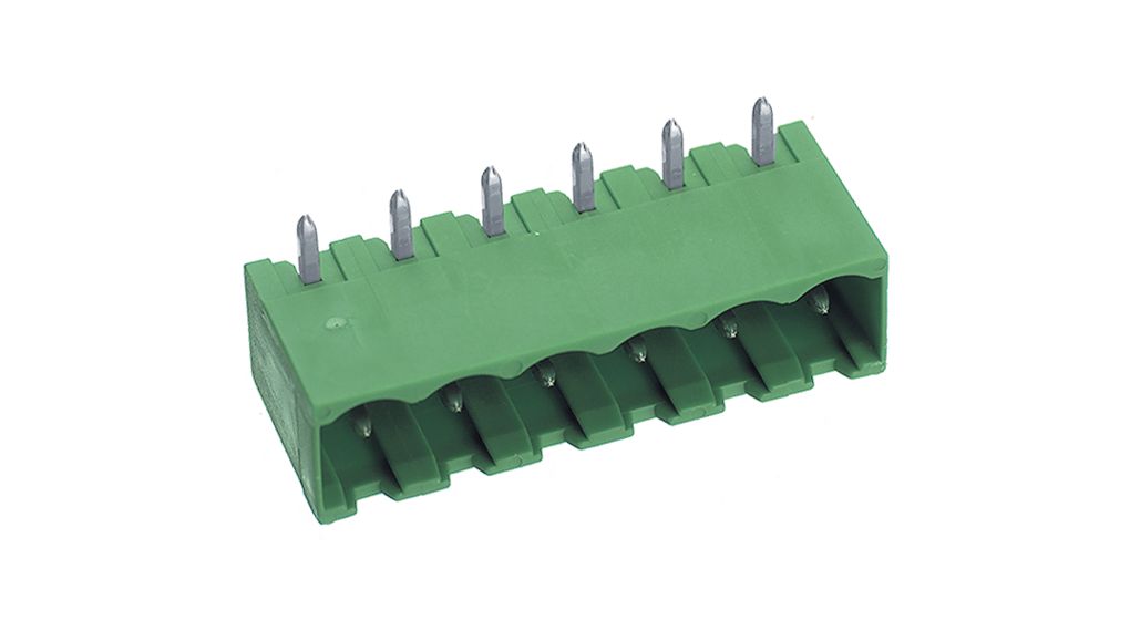 STL950/2G-5.0-H-GRÜN | PTR HARTMANN Pin header 90°, Right Angle, 15A ...