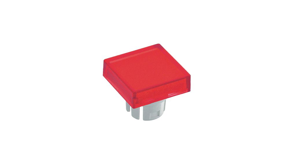 61-9321.2 | EAO Cap Square Red Transparent Plastic 61 Series Switches ...