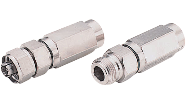 NM/50-204/50 AG/AG | Cabel-Con N cable connector, straight, N-Type ...