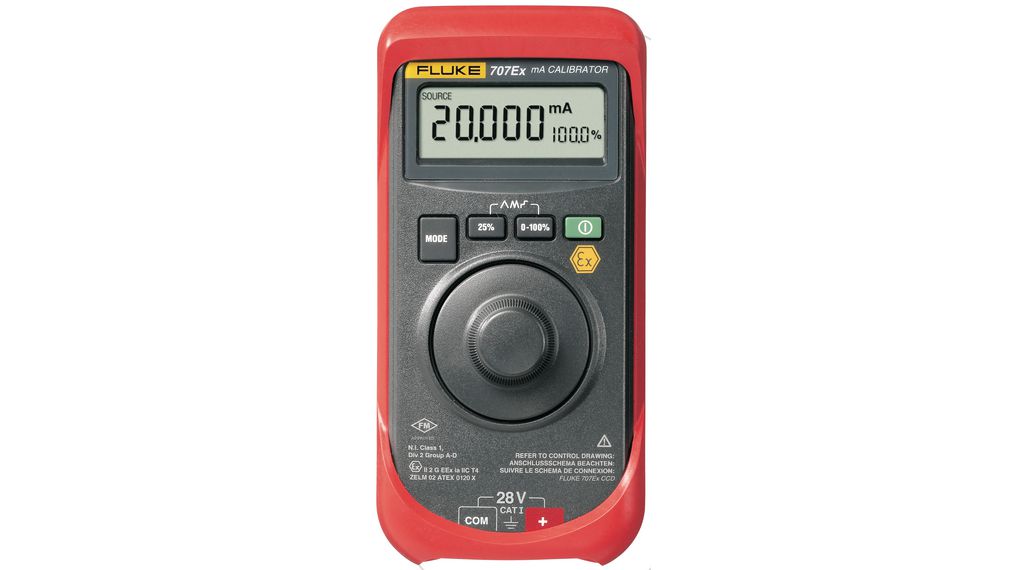 FLUKE 707EX | Fluke Intrinsically safe current loop calibrator ...