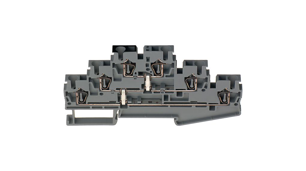 3036068 | Phoenix Contact Terminal Block, Spring Clamp, 6 Poles, 500V ...