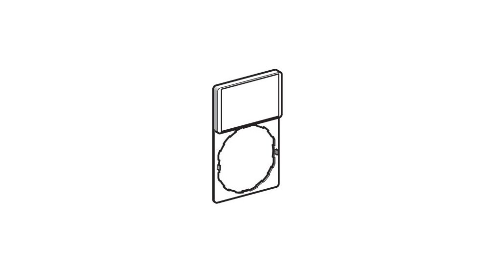 ZBY6101 | Schneider Electric Schildträger Leer Rechteckig ZB Series ... ZBY6101 | Schneider Electric Schildträger Leer Rechteckig ZB Series ...