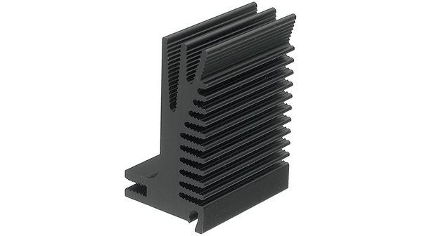SK 487 50 SA | Fischer Elektronik Heat Sink Black Anodised 6.5K/W 50x52 ...