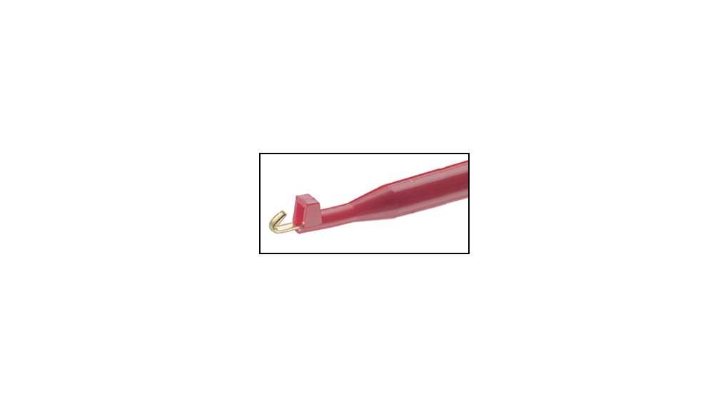 KLEPS 2 RED | SKS Kontakttechnik Clamp-type test probe ø 2 mm Red ...