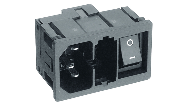 KM00.1105.11 | Schurter Plug, C14, 250V | Distrelec International