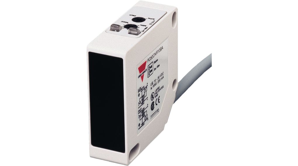 PC50CND10BA | Carlo Gavazzi Light Scanner PNP / NPN 1m 1ms 30V 200mA ...