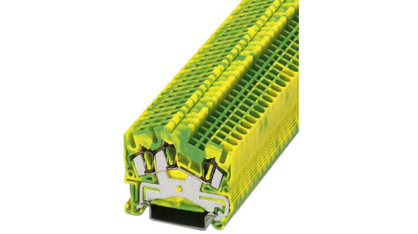 3031733 | Phoenix Contact Feed-through terminal block, Spring Clamp, 3 ...