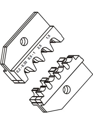 539650-2 | TE Connectivity Crimpinsats, ERGOCRIMP, 0.2 ... 1.5mm² ...