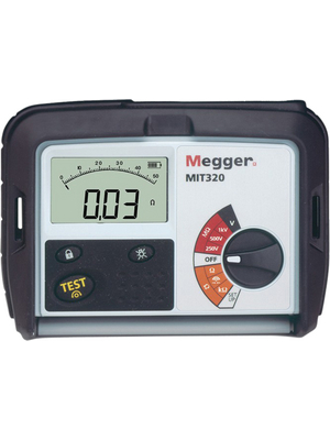 MIT320-DE | Megger Isolationstestare, 1MOhm ±5 %, IP54 | Elfa Distrelec ...