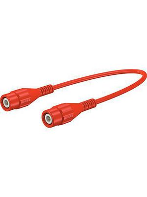 67.9770-05022 | Stäubli Electrical Connectors RF Cable Assembly, BNC Male - BNC Male, 500mm, Red ...