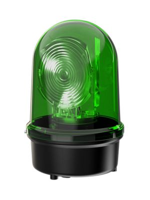 88423075 | Werma Rotating Beacon with Fresnel Lens Green 24VAC / DC LED ...