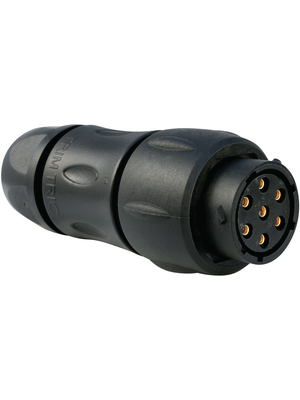 UTS1JC128S | Souriau by Eaton Cable Socket, Socket, 8 Contacts, 10A ...