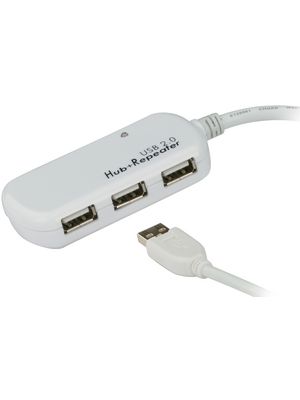 UE2120H | Aten USB Hub with 12m Cable, USB-A Plug, 2.0, USB Ports 4 ...