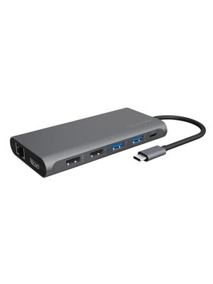IB-DK4050-CPD | ICY BOX Docking Station, USB-C Plug, Bus-Powered, 100W ...