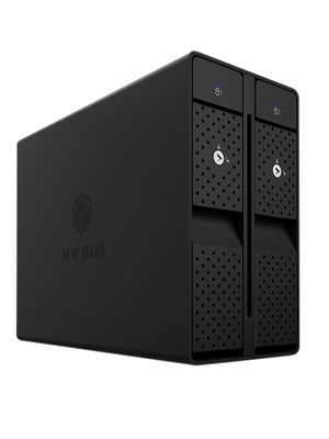 IB-RD3802-C31 | ICY BOX USB-C External 2 Bay RAID Enclosure for 3.5 HDD ...