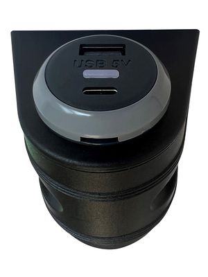 PVPRO-AC-ASSY | Alfatronix Charger Kit, Car, 2x USB-C/USB-A, 3.6A ...