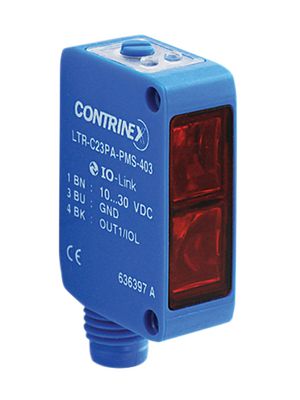 LTR-C23PA-PMS-603 | Contrinex Diffuse Reflective Photoelectric Sensor 1 ...