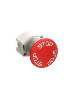 704.075.3 | EAO Stop Switch Actuator, Red, IP65, Latching Function ...