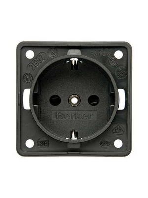 841952505 | Berker Wall Outlet INTEGRO 1x DE Type F (CEE 7/3) Socket ...