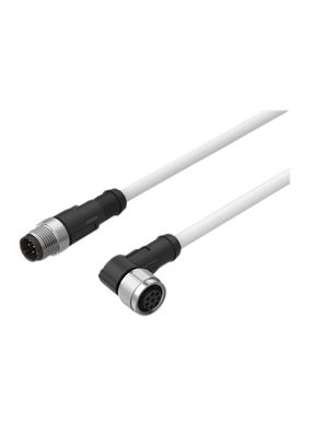 NEBC-M12W8-E-5-N-M12G8 | Festo Connecting Cable, M12 Plug - M12 Socket ...