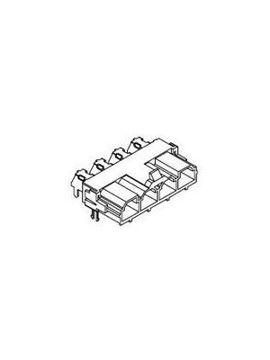 42820-2233 | Molex 10.00mm Pitch Mini-Fit Sr. Header Single Row 90° 3 ...