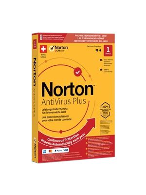 21395021 | Norton AntiVirus Plus, 2 GB, Physical, Software, Retail ...