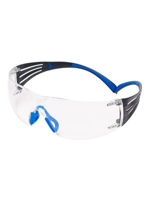 SF401SGAF-BLU | 3M SecureFit Safety Glasses, Clear, Polycarbonate (PC ...