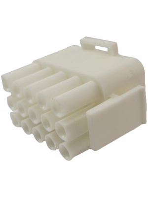 350736-1 | TE Connectivity Kontakthus, Rak, 6.35 mm, 15 Pole | Elfa ...