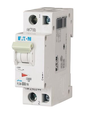 PLSM-B6-Q-MW | Eaton Miniature Circuit Breaker B, 6A, 440V, IP20 | Distrelec Germany