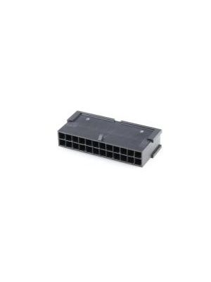 43020-2401 | Molex Micro-Fit 3.0 Plug Housing Dual Row 20 Circuits UL 94V-0 Low-Halogen Black ...