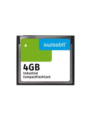 SFCF4096H1AF1TO-C-GS-52P-STD | Swissbit Memory Card, CompactFlash (CF ...