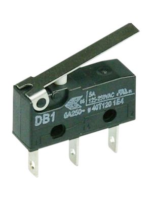 DB3C-B1LC | ZF Friedrichshafen AG Micro Switch DB, 100mA, 1CO, 1.5N ...