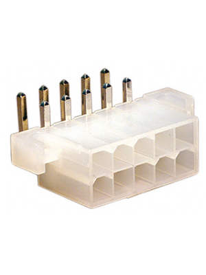 39-29-1108 | Molex PCB Header, Male, 13A, 600V, Contacts - 10 ...