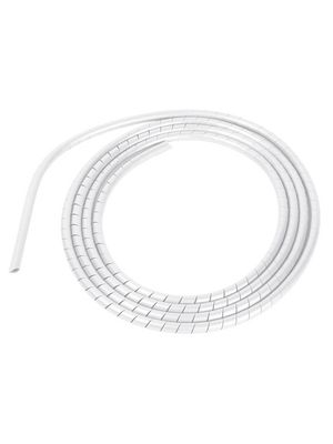 33.250 | Dataflex Cable Spiral Wrap Tubing, 7 ... 35mm, PVC, 25m, White ...