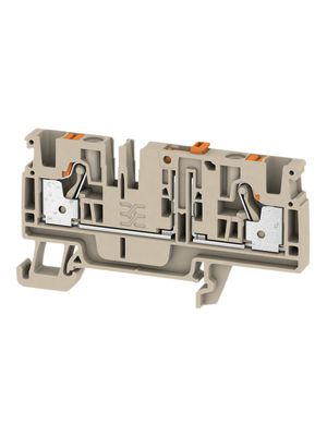 2429850000 | Weidmüller Test Disconnect Terminal Block, Push-In, 2 ...