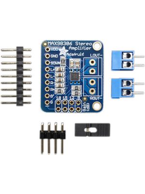 987 | Adafruit Stereo 3.7W Class D Audio Amplifier - MAX98306 ...