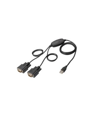 DA-70158 | Digitus USB Serial Adapter Cable, 1.5m, RS232, 2 DB9 Male ...