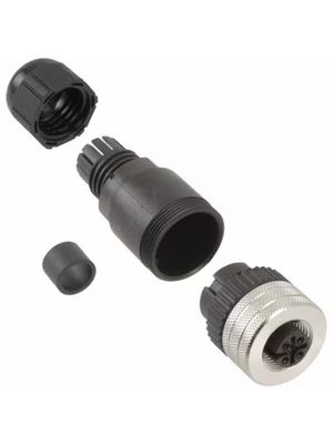 1200710035 | Molex Field Attachable Connector Socket 4 Poles Straight ...