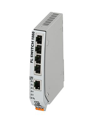 1085170 | Phoenix Contact Ethernet Switch, RJ45 Ports 5, 100Mbps ...
