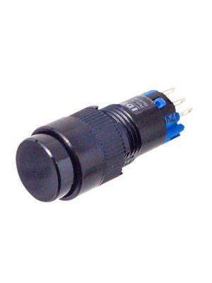 AB2M-M2PB | IDEC Pushbutton Switch Momentary Function 2CO Panel Mount Black | Distrelec Sweden