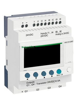 SR2B122BD | Schneider Electric Programmable Logic Controller 8DI (4D/A ...
