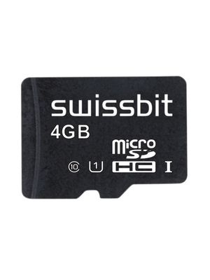SFSD004GN1AM1MT-I-5E-21Q-STD | Swissbit Industrial Memory Card, microSD ...