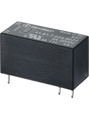 41.81.7.012.9024 | Finder PCB Power Relay 41 1NO 5A DC 12V 1.55kOhm ...