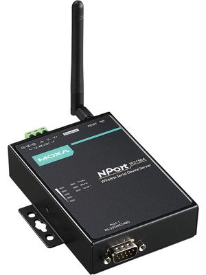 NPORT W2150 PLUS | Moxa WLAN serial server, Serial Ports 1 RS232/RS422/RS485 | Distrelec Germany
