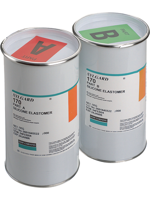DC 170, CH DE | Dow Corning Silicone Elastomer Kit, Liquid, Black, 2kg ...