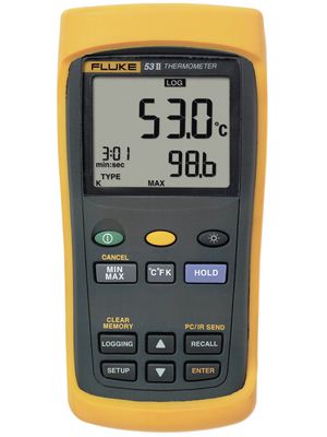 FLUKE 52 II DIGITAL THERMOMETER | Fluke 52 II Dual Probe Digital ...
