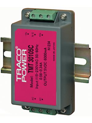 TMT 15105C | Traco Power Switchande nätaggregat, 15W, 5V, 3A | Elfa ...