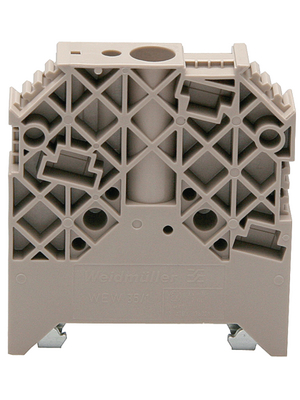 1059000000 | Weidmüller Ändstöd, Mörkbeige, 62.5 x 56mm | Elfa ...